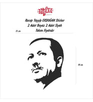 Recep Tayyip ERDOĞAN Sticker Seti