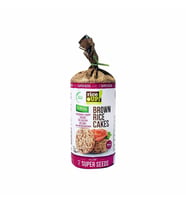 SUPER SEEDS RİCE UP BROWN RİCE CAKES 120 GR