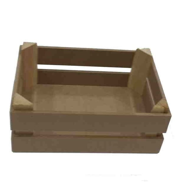 MDF Kasa No:1 (18x25 cm.) Boyanabilir Ahşap Obje