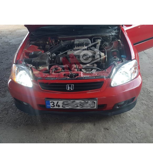 Honda Civic VTEC Led Xenon Kısa Uzun Far Ampulu FEMEX EcoPower H4