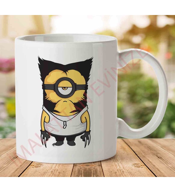 1-2256 Wolvenion Wolverine Minion X Men Minions Kupa Bardak