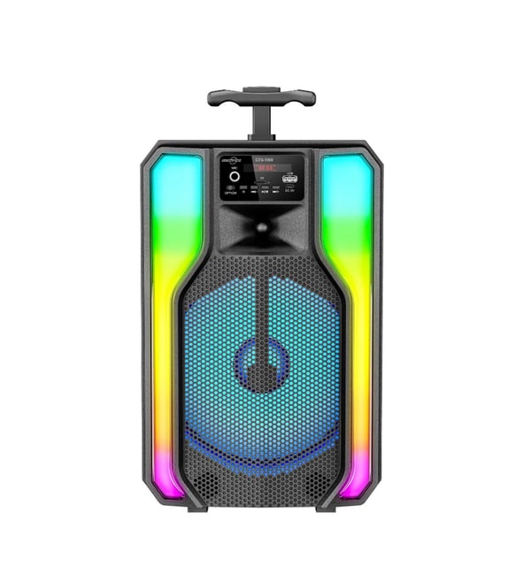 Polygold GTS-1958 Rgb Işıklı Mikrofonlu 8'' Bluetooth Hoparlör