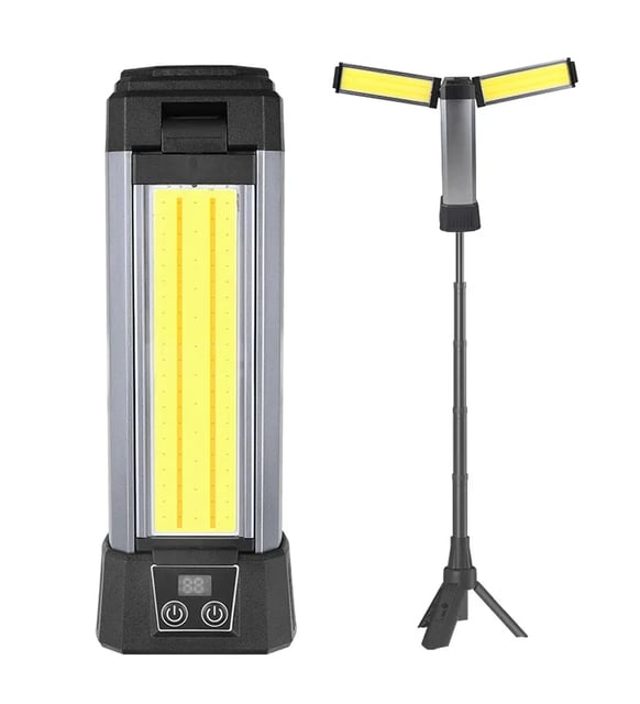 25 WATT USB - TYPE-C GİRİŞLİ P50 VE COB LEDLİ 2 KANATLI KOLLU ÇALIŞMA ...