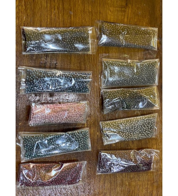 10 LU PAKET 10GR KUM BONCUK SETİ OYA YAZMA BONCUK RENKLİ BONCUK SET