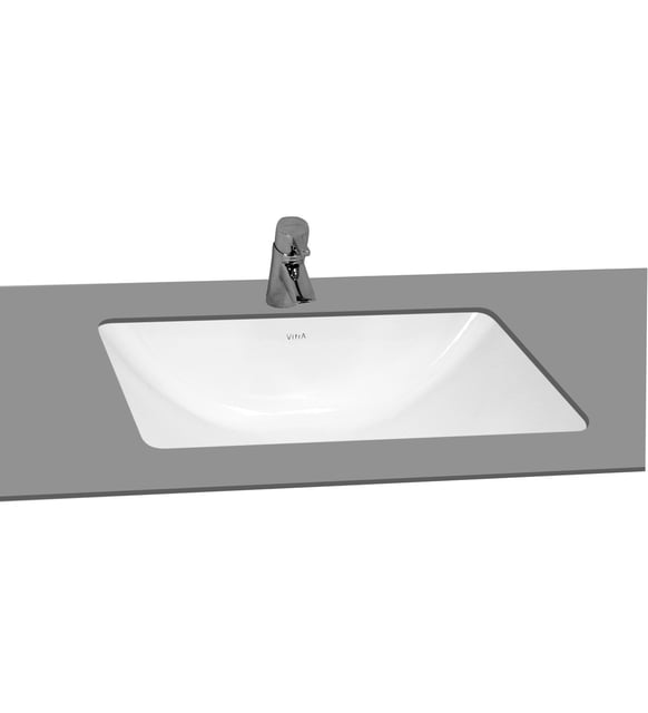 VitrA S20 5339B003-0012 Tezgah Altı Lavabo, 48 cm, Beyaz