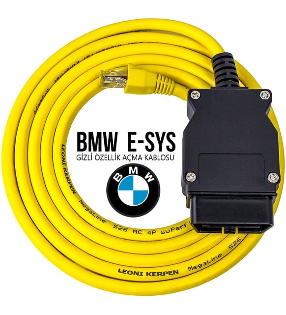 Bmw Enet E-sys Gizli Özellik Açma Kablosu