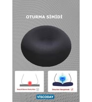 Ortopedik Oturma Simidi. Hemoroid, Basur, Kıl Dönmesi Için Minder ...