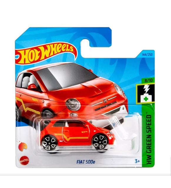 Hot Wheels Fiat 500e 8/10 144/250 Model Araba
