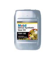 Mobil DELVAC 1 Gear Oil 75W-140 Tam Sentetik Dişli Yağı - 20 Lt.