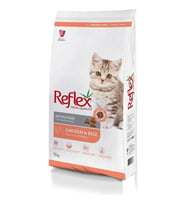 REFLEX KITTEN CAT CHICKEN&RICE 15KG