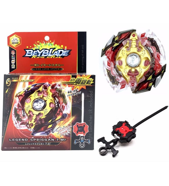 Beyblade B86 Burst Legend Spriggan 7 Merge Spryzen Atıcı Fırlatıcı ...