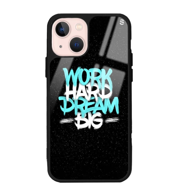 iPhone 13 Uzay Motto Tasarımlı Glossy Telefon Kılıfı