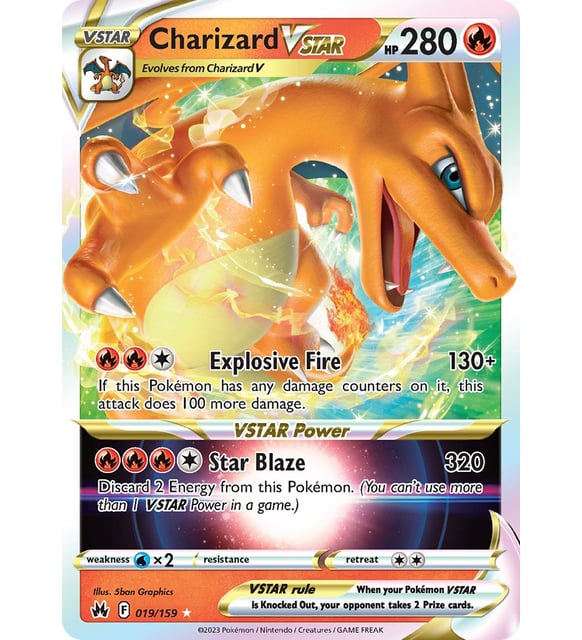 Pokemon Charizard VSTAR 280HP Kart