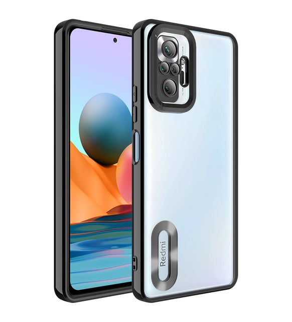 Xiaomi Redmi Note 10 Pro Kılıf Case, Logo Showing Serisi, Şeffaf ...