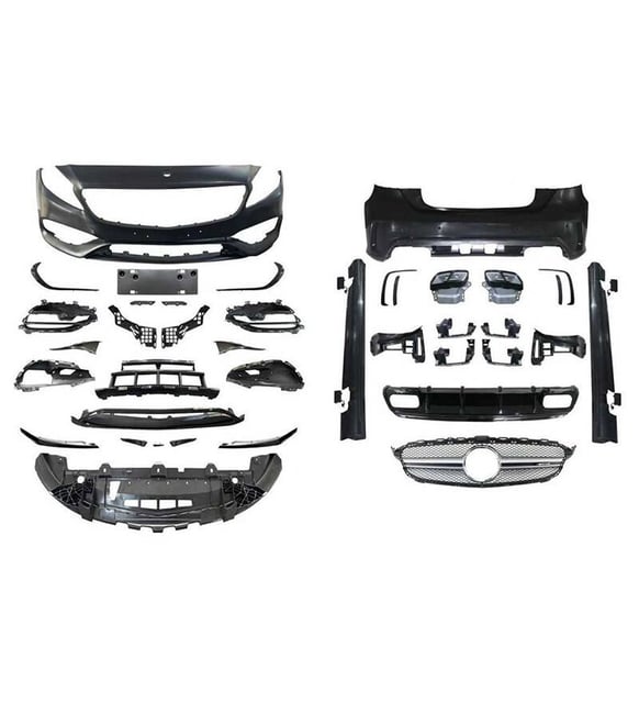Mercedes W176 A45 Uyumlu Amg Full Body Kit (2013-2018)