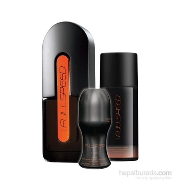 Avon Full Speed Edt 75 Ml Erkek Parfüm 3'Lü Set