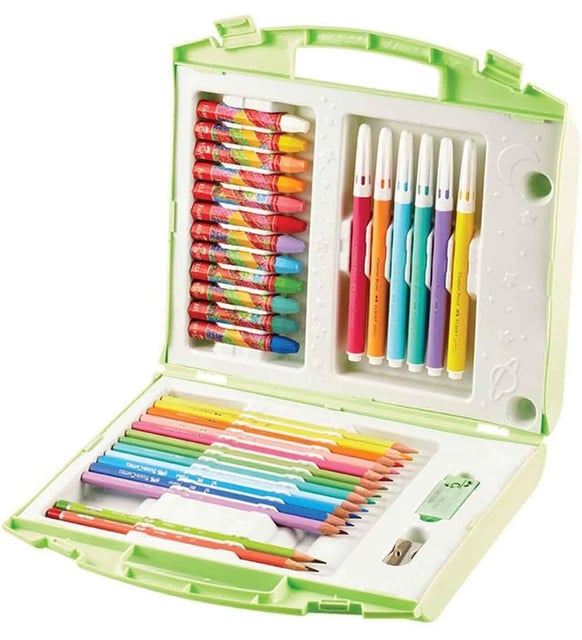Pastel Renkler Boyama Çantası