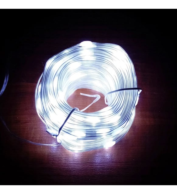 20 METRE BEYAZ LED IŞIK SU GEÇİRMEZ 200 MİCRO DÖKME LED IŞIKLI DIŞ ...