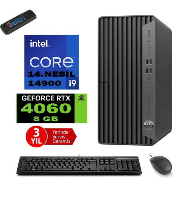 Hp Elite Tower 800 G9 Intel Core I9 14900 128GB Ddr5 4tb SSD M.2 Nvme ...
