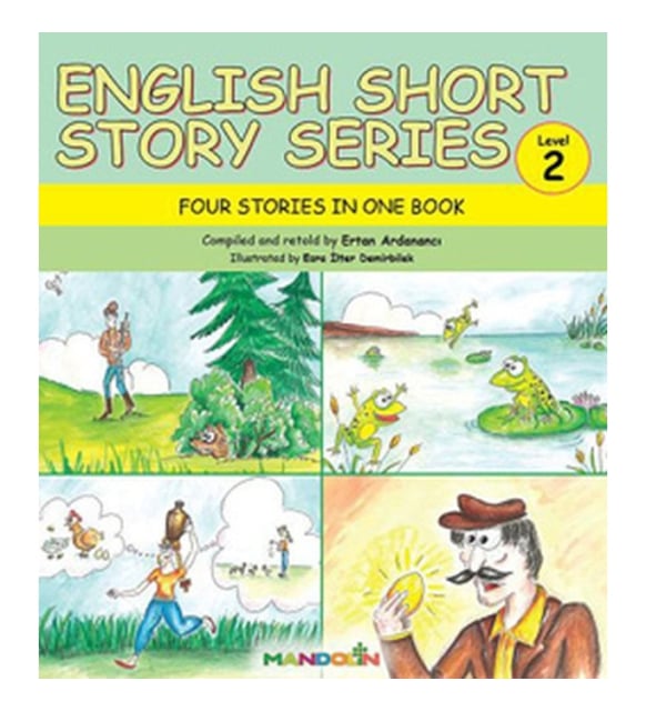 English Short Stories Series Level-2 Four Stories In One Book