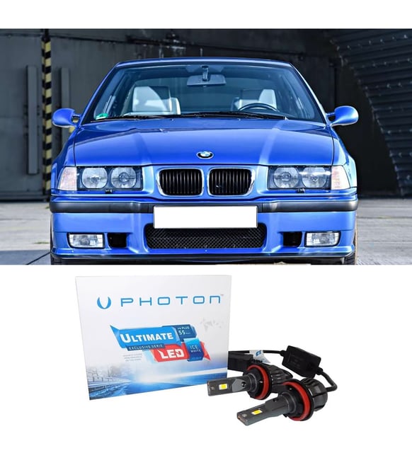 Bmw E36 Led Xenon Sis Farı Ampulü H1 Ultimate Yeni Seri Beyaz