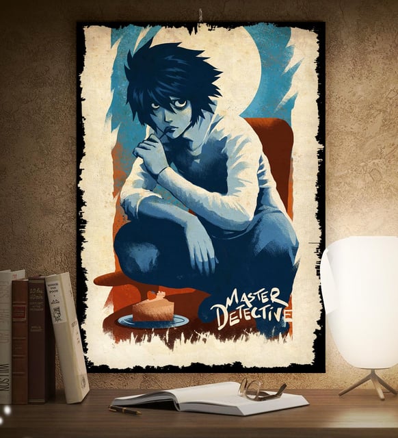 Note L Anime Boys Death Note 8k Ultra HD Wallpaper | Background Image