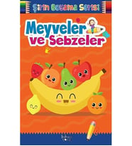 Şirin Boyama - Meyveler Ve Sebzeler Kolektif