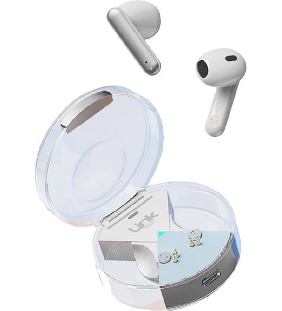 Linktech C62 Tws Kablosuz Kulak Içi Bluetooth Kulaklık Şeffaf Tasarım