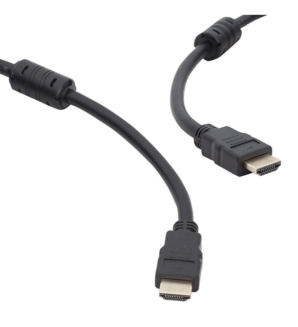PLASTİK DÜZ SİYAH 5 METRE HDMI KABLO POŞETLİ (4324)