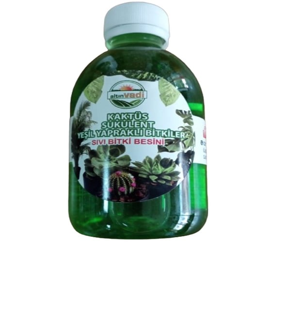 YEŞİL YAPRAKLI BİTKİLER İÇİN SIVI BİTKİ BESİNİ