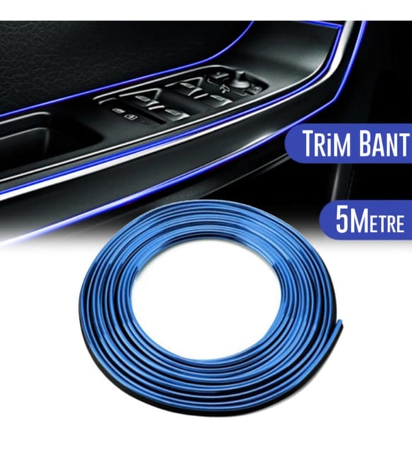 Araç İçi Dekoratif Torpido Ve Kapı Döşeme Fitili Neon Ip 5 Metre Mavi