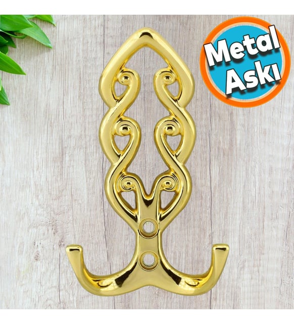 Askı Portmanto Metal Vestiyer Duvar Dolap Elbise Askısı Gold Mobilya ...