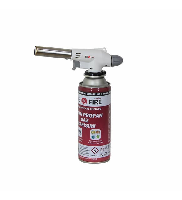Big Fire Power Torch Çakmaklı Pürmüz Beyaz