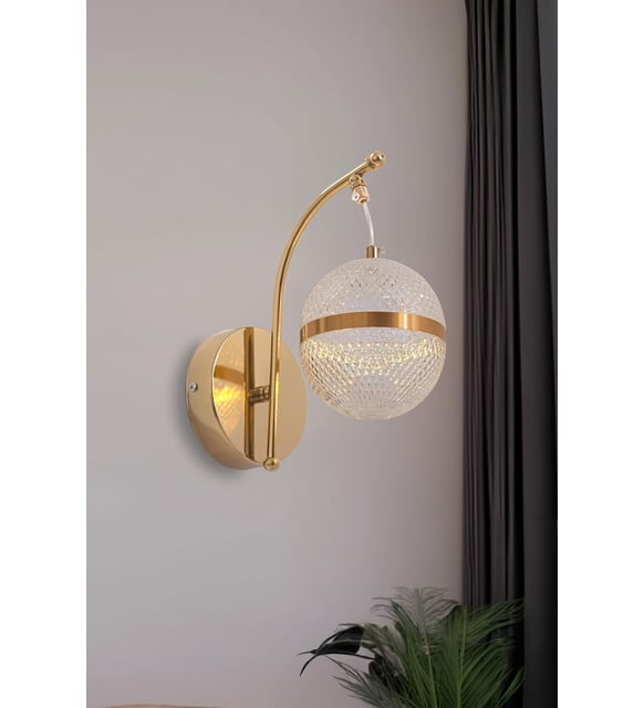 Avize SNM2090 Ultra Beyaz Ledli Lüks Modern Sarkık Tekli Ledli Aplik