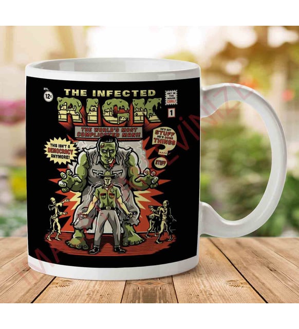 1-2196 The Infected Rick Grimes Walking Dead Kupa Bardak