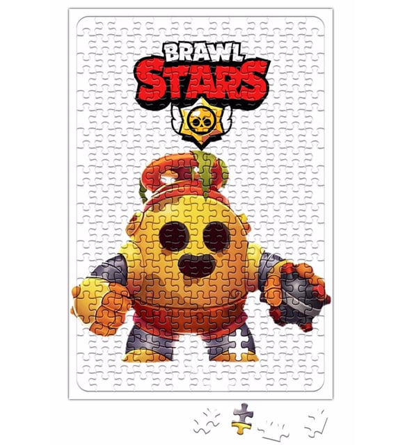 Brawl Stars Mecha Spike Puzzle 240 Parça Yapboz