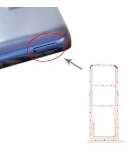 Samsung Uyumlu Galaxy M02s Sim Kart Tepsisi SM-M025F/DS (Kırmızı)