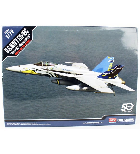 Academy 12534 1/72 Ölçek, U.S. Navy F/A-18C (VFA-82 Marauders) Savaş ...