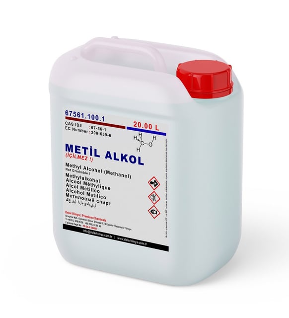 Dolar Kimya Metil Alkol (Methanol, Methyl Alcohol) 20.00 Litre