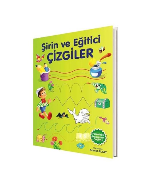 Okul Öncesi Şirin ve Eğitici Çizgiler Parıltı Yay
