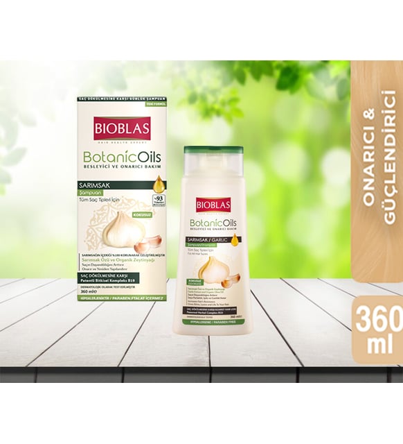 Bioblas Sarımsaklı Şampuan 360 Ml 1 Adet