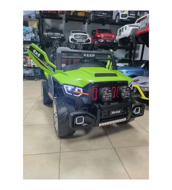 Xxl Dev Boyut, 2 Kişilik, Kauçuk Lastik Jeep! 12v, 4x4, Cep ...