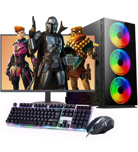 INTEL I5 13400F 16GB 1TB M2 8GB RTX3050 24" Mon. (Gaming SET)