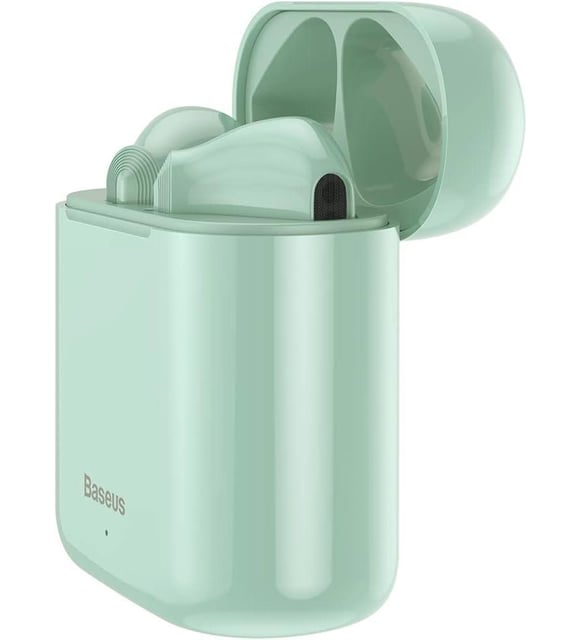 Baseus Encok W09 TWS Kulak İçi Bluetooth Kulaklık Yeşil Teşhir