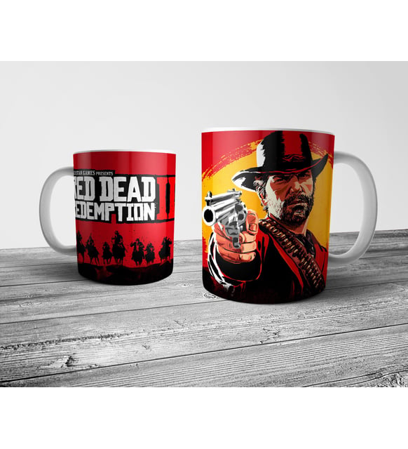 Pixxa Red Dead Redemption 2 Kupa Bardak Model 1