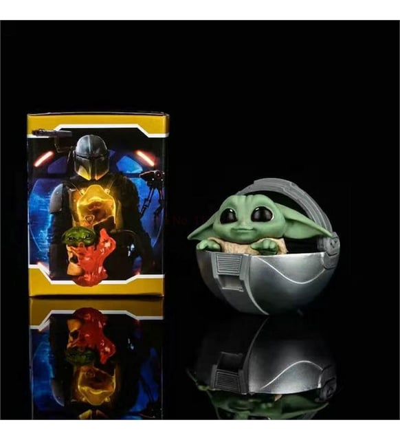 Star Wars : Baby Yoda Grogu - Cradle Basket Figür