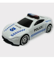 Metal Mini Polis Arabası 8 cm - Polis - 5