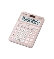 Casio DS-2B-PK Pembe Profesyonel 12 Hane Masa Üstü Hesap Makinesi
