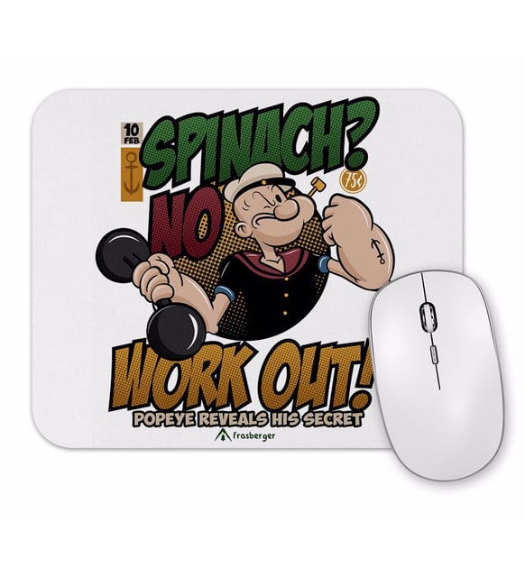 POPEYE WORK OUT Temel reis Mouse Pad
