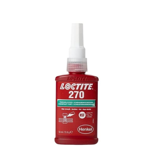 LOCTITE 270 Yüksek Mukavemetli Civata Sabitleyici - 50 ml.